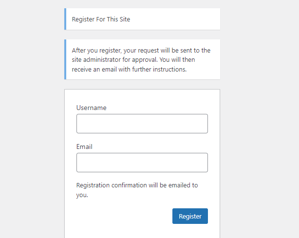 How to Moderate New User Registrations in WordPress - WebExtent